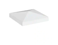 VERANDA 4X4 POST CAP WHITE VINYL – Wasatch Deck and Rail Supply